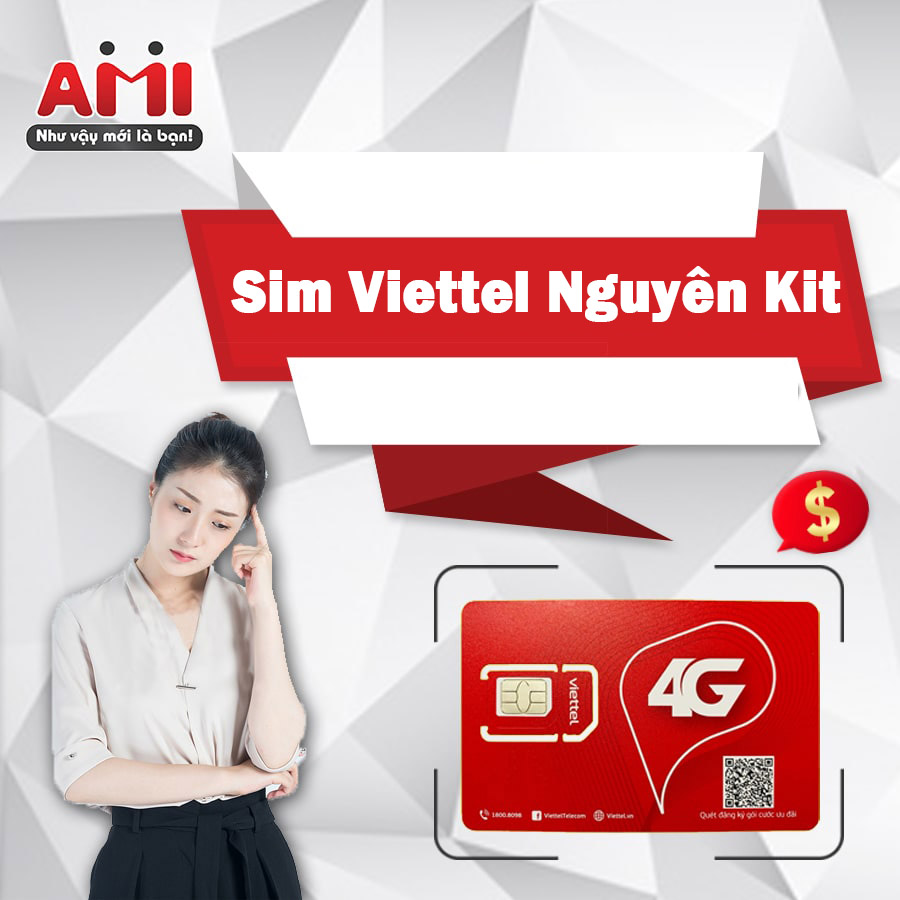 Cùng AMI kiểm tra sim nguyên kit Viettel nhé!